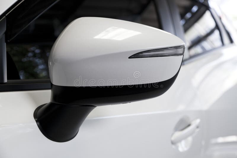 Side rear-view mirror stock image. Image of traffic - 108205589