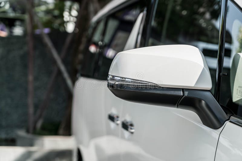 Side rear-view mirror stock image. Image of transportation - 90662647