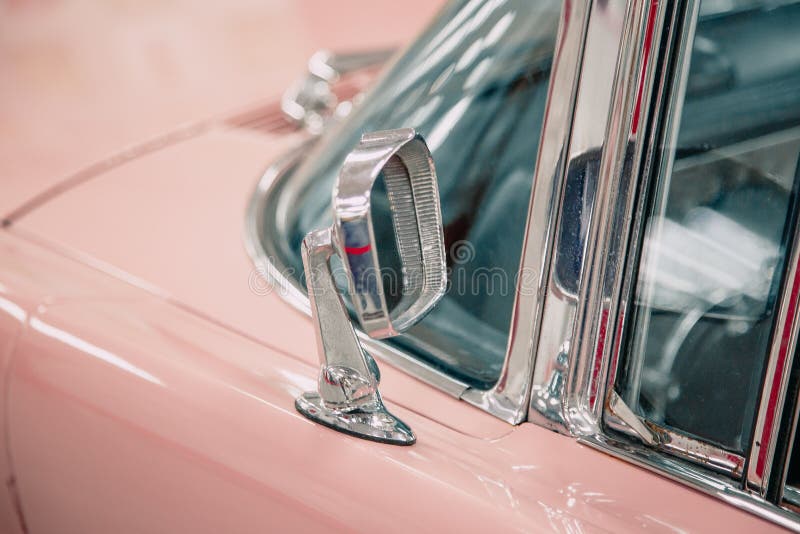 Side Rear-view Mirror on a Modern Car Stock Photo - Image of outdoor ...