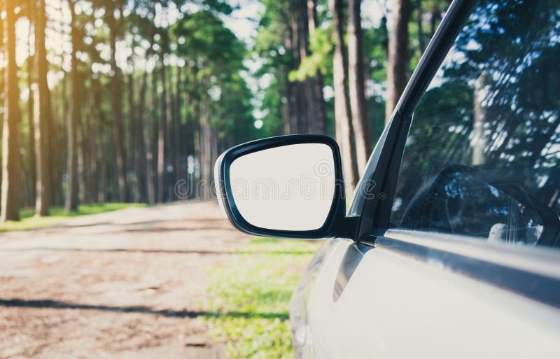 Side rear-view mirror stock photo. Image of automobile - 243813688