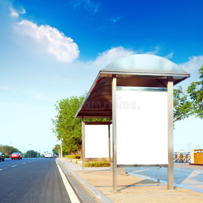 Collection of Billboards in High Resolution Stock Image - Image of ...