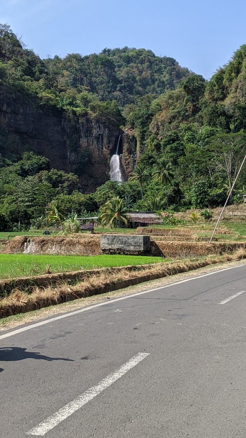 Side Road of Sukabumi Beach at Morning Stock Photo - Image of sukabumi ...