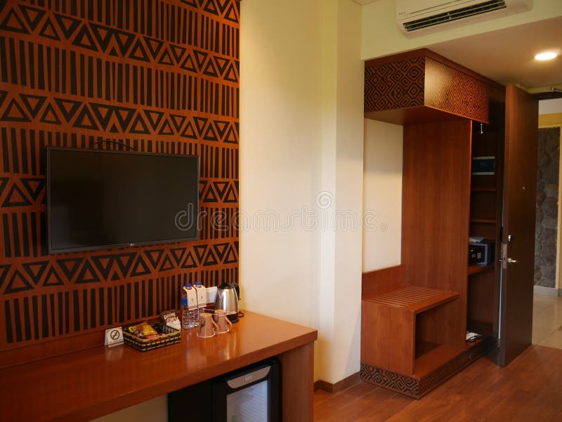 Side Room with a Natural Style Stock Photo - Image of comment, desk ...