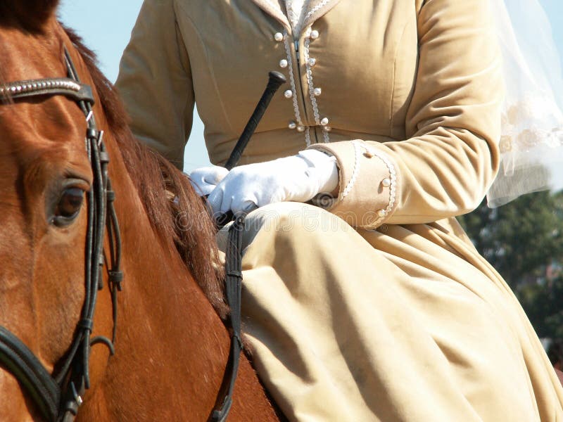 Side saddle stock photo. Image of saddle, courtly, gold - 1111196