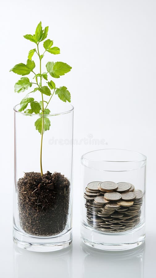 Side-by-side Visual of Compound Interest Growth with and without ...