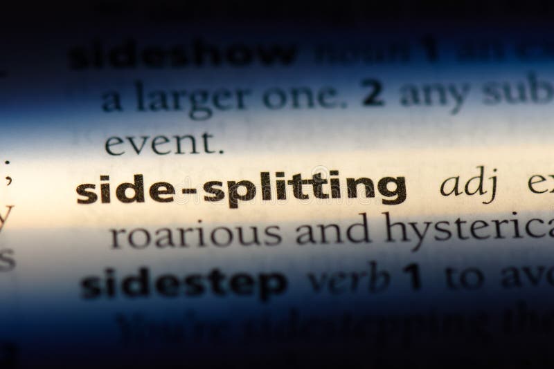 Side splitting stock image. Image of book, macro, concept - 126619197