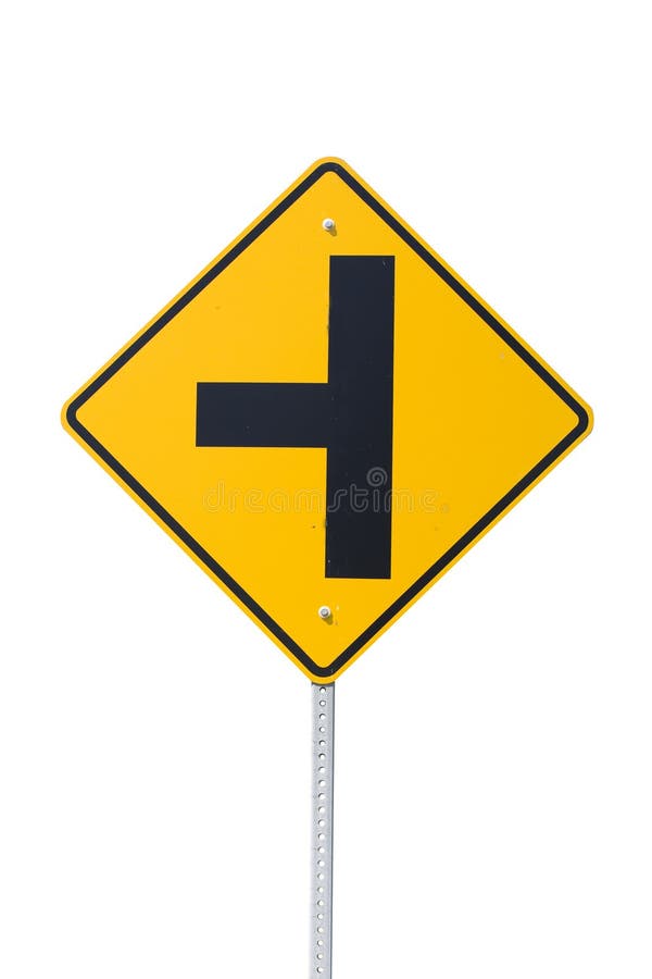 Side Street Sign stock image. Image of street, warning - 14968299