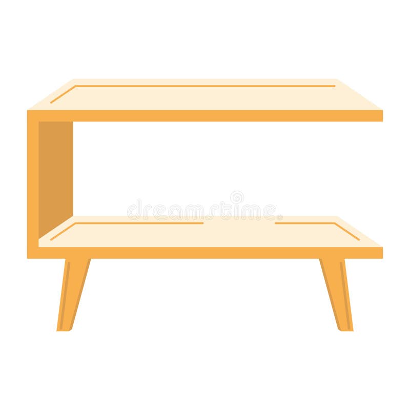 Side Table Icon Home Decor Vector Stock Vector - Illustration of ...