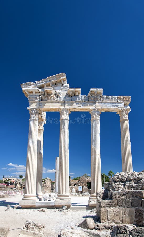 Side Temple of Apollo 03 stock photo. Image of monument - 27282614