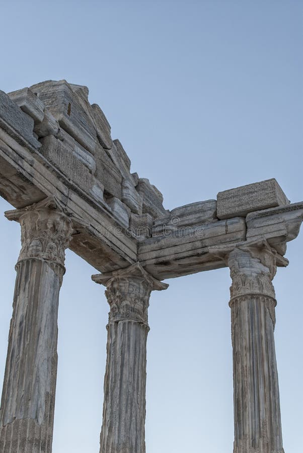 Side Temple of Apollo 15 stock image. Image of anatolia - 36731599