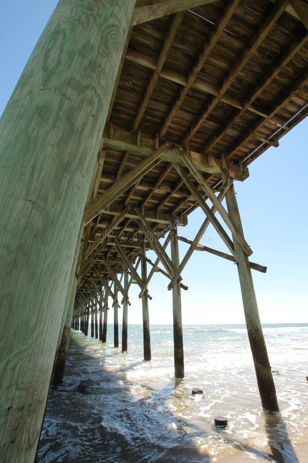 Side tilt pier stock photo. Image of lighting, stairs - 181745648