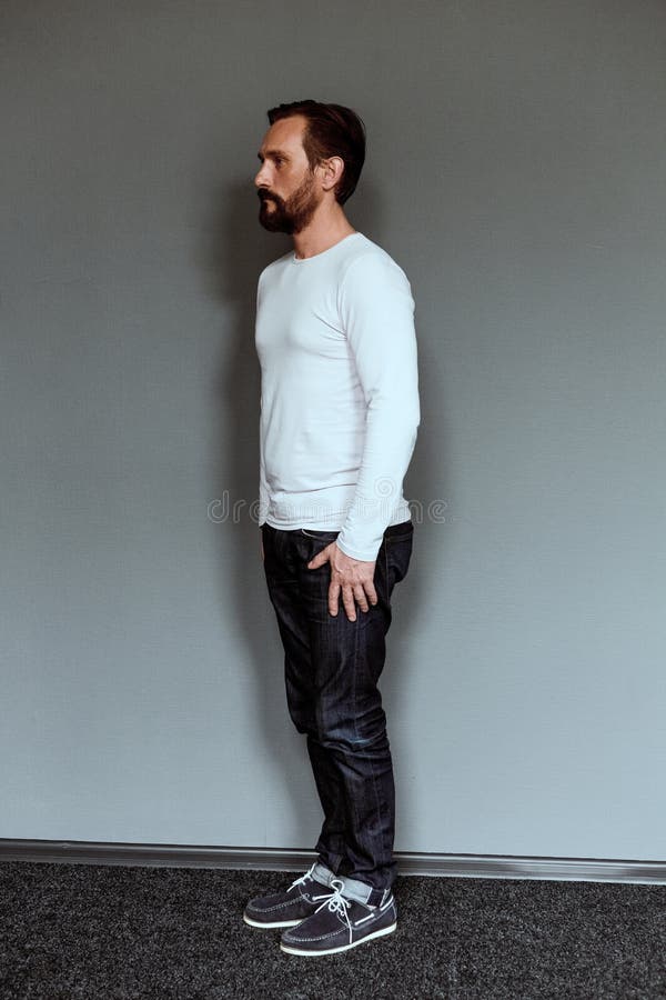 Actor Standing on the Stage Stock Image - Image of clothing, nervous ...