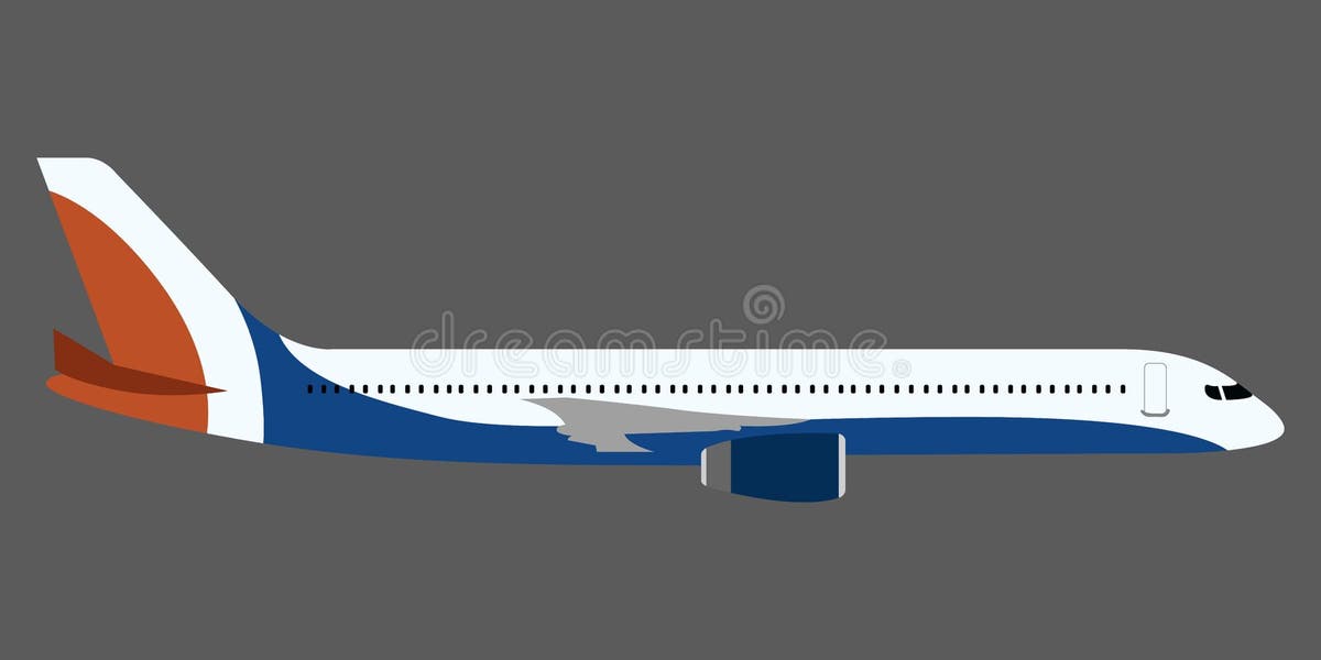 Cartoon Airplane Side Stock Illustrations – 821 Cartoon Airplane Side ...