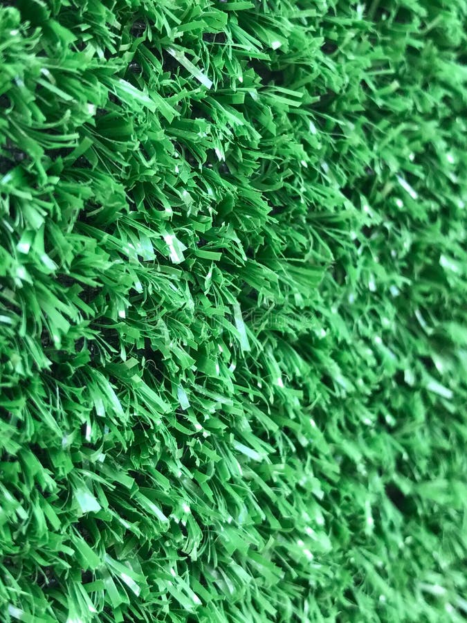 Side View of Artificial Green Turf Background Stock Photo - Image of ...