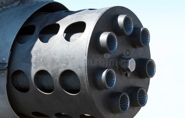 Side View of an Avenger 30 Mm Cannon Stock Photo - Image of aircraft ...