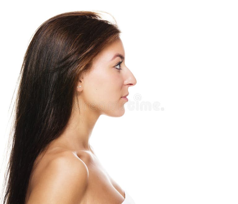 34,639 Beautiful Woman Face Side View Stock Photos - Free & Royalty ...
