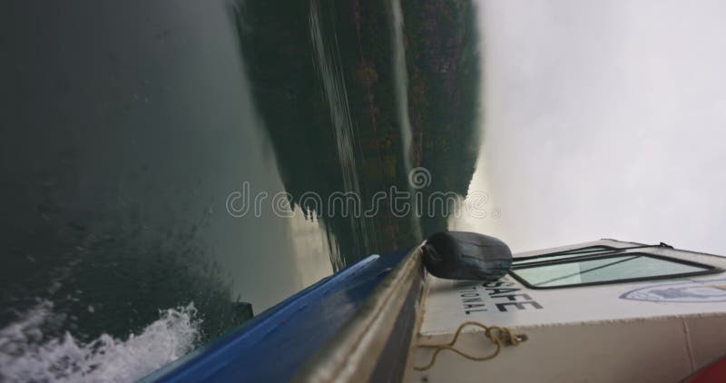 Side View of Boat Creating Waves on Sea Stock Video - Video of ripple ...