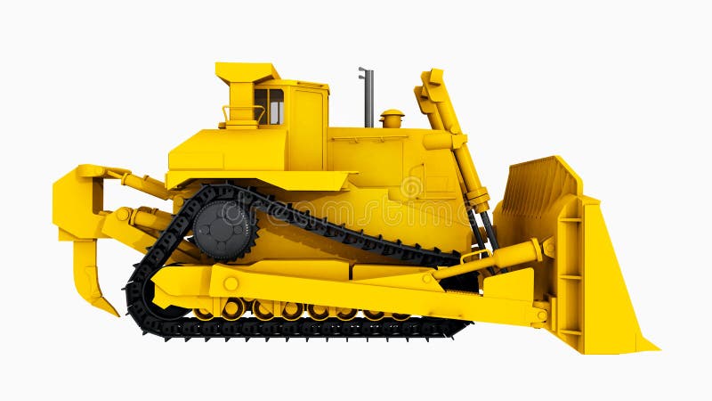 Excavator stock vector. Illustration of bucket, power - 13378388