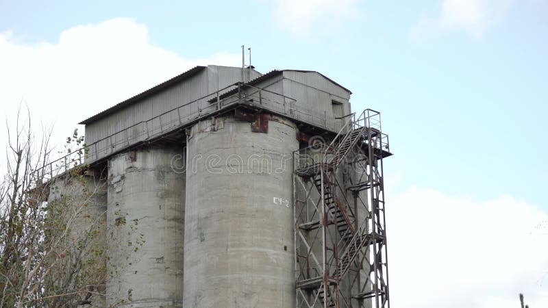 Panorama of the Cement Plant. Large Cement Plant Stock Image - Image of ...