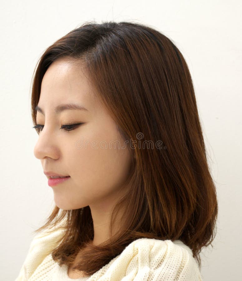 Side View, Close-up, Beauty Shot Stock Photo - Image of femininity ...
