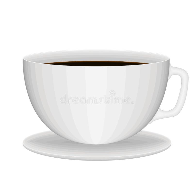Side View Coffee Tea Cup Stock Illustrations – 988 Side View Coffee Tea ...