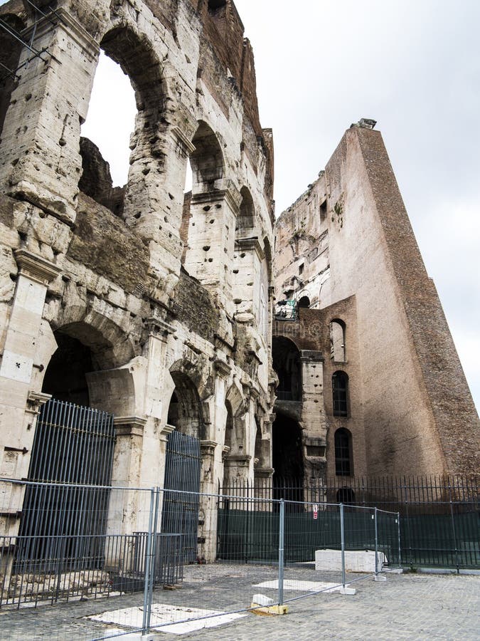 Colosseum side stock photo. Image of history, destination - 21426536