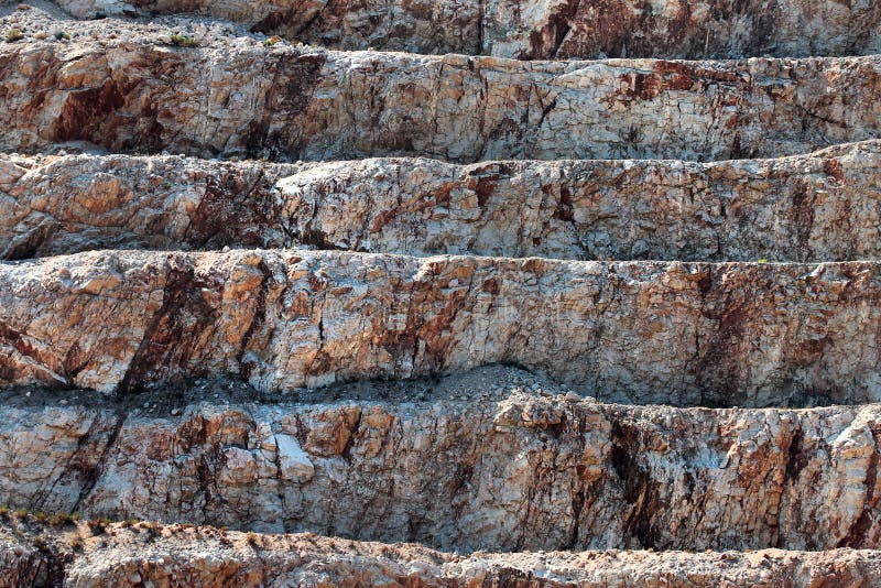 Riprap Slope Protection in a Road Construction Project. Road Slope ...