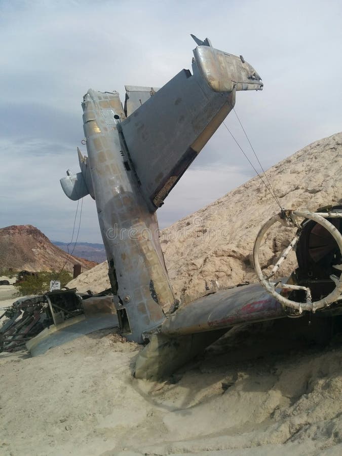 Crashed plane stock image. Image of fight, abandon, crashed - 11926645