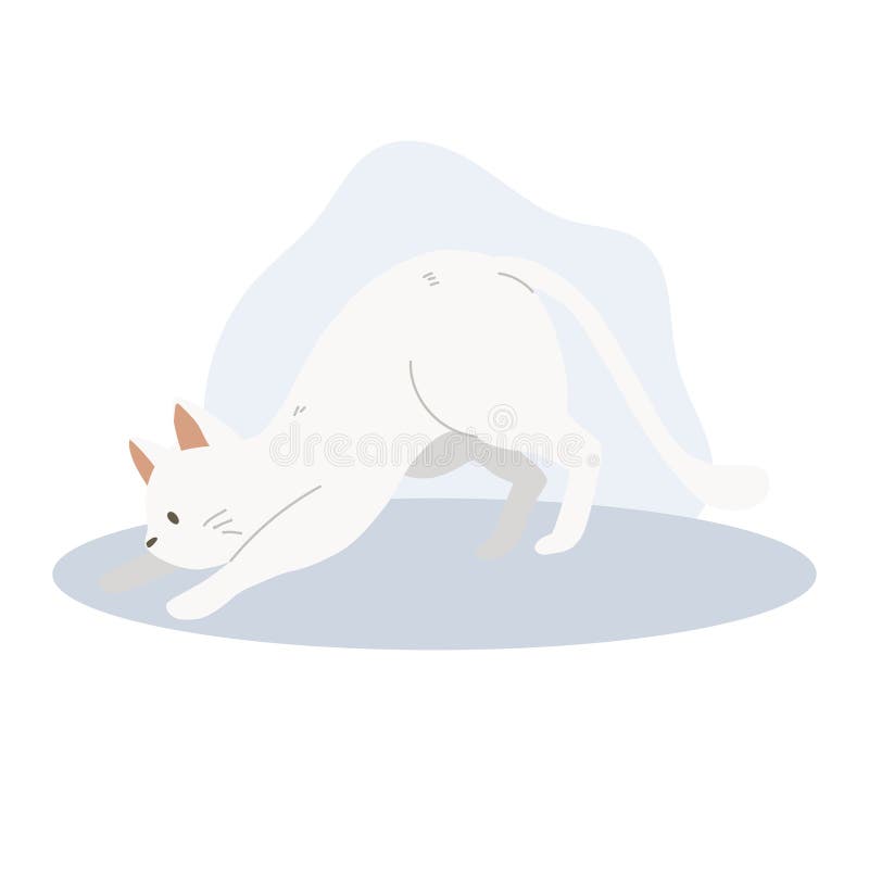 Kitten Crouching Stock Illustrations – 144 Kitten Crouching Stock ...
