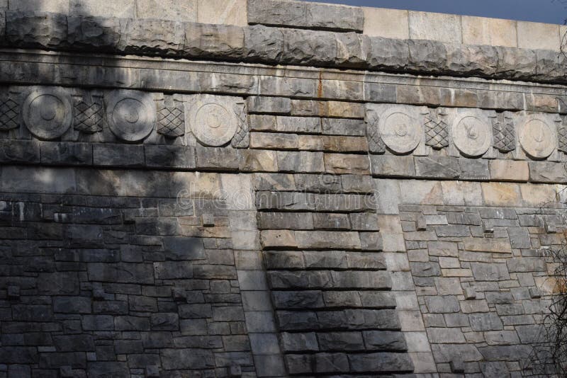 Side View of Dam stock image. Image of architecture, interest - 49257313