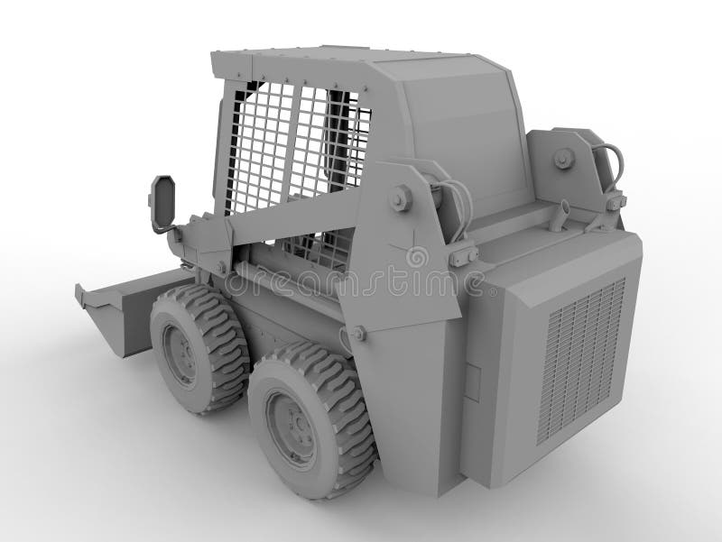 Bobcat Tractor Stock Illustrations – 163 Bobcat Tractor Stock ...