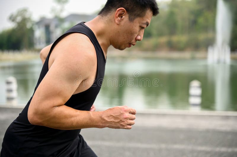 329 Mature Asian Man Running Stock Photos - Free & Royalty-Free Stock ...