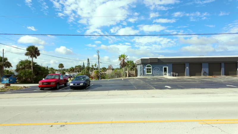 Side View Driving Tour Hillsboro Beach Florida USA Stock Footage ...