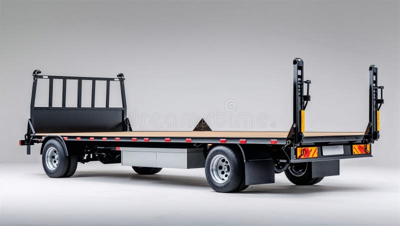 Frame Flatbed Trailer Stock Illustrations – 16 Frame Flatbed Trailer ...