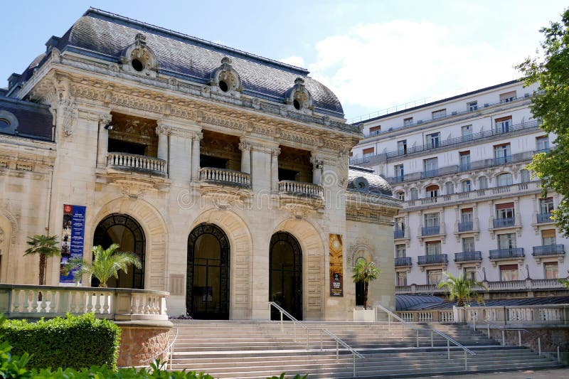 Opera of Vichy stock photo. Image of building, france - 175649280