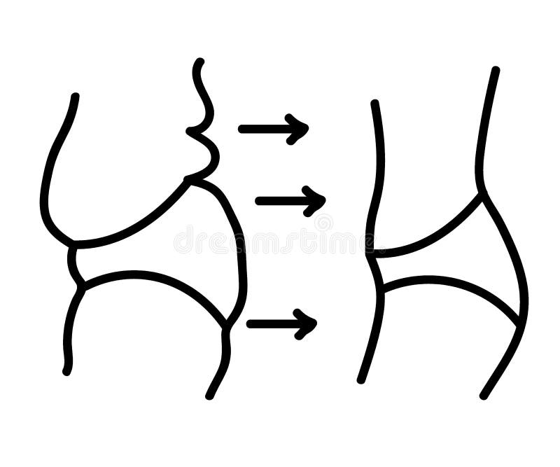 Fat Lady Side View Stock Illustrations – 51 Fat Lady Side View Stock ...