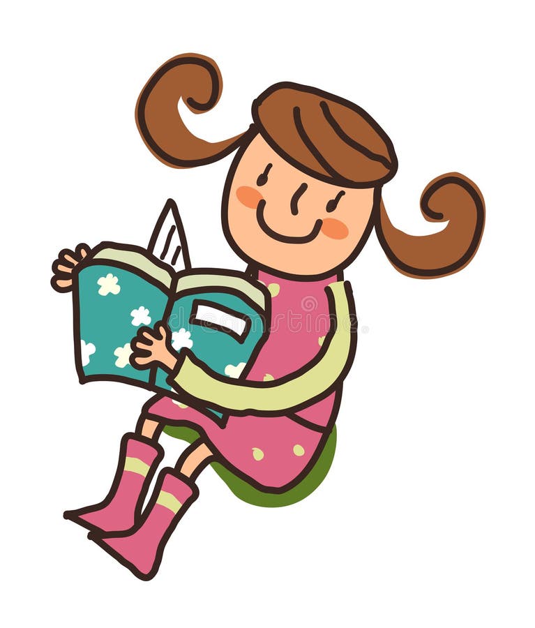 Side view of girl stock vector. Illustration of clip - 30756007