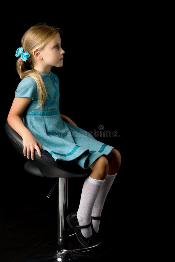 987 Model Sitting Chair Side View Stock Photos - Free & Royalty-Free ...