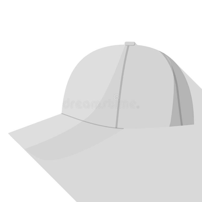 Baseball Cap Grey Stock Illustrations – 367 Baseball Cap Grey Stock ...