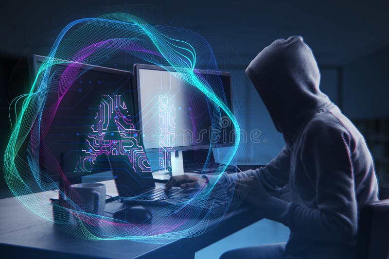 2,054 Hacker Man Dark Using Computer Stock Photos - Free & Royalty-Free Stock Photos from Dreamstime