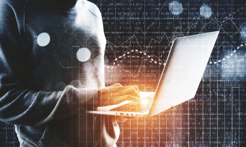 Criminal and Technology Concept Stock Image - Image of innovation ...