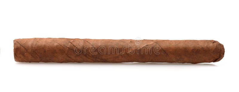 Side View of Hand Rolled Cigar Stock Photo - Image of brown, full: 88591556