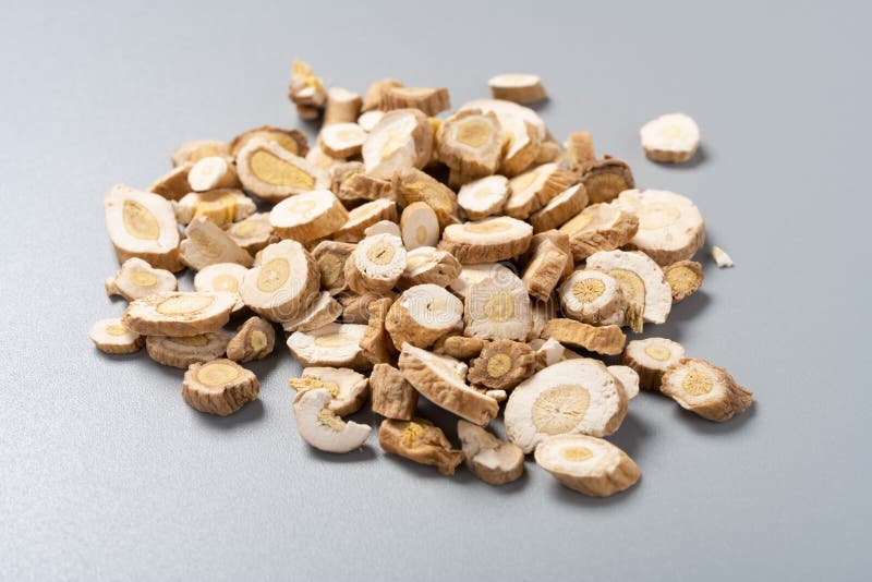 Herb BanLanGen or Isatidis Radix or Indigowoad Root Stock Image - Image ...