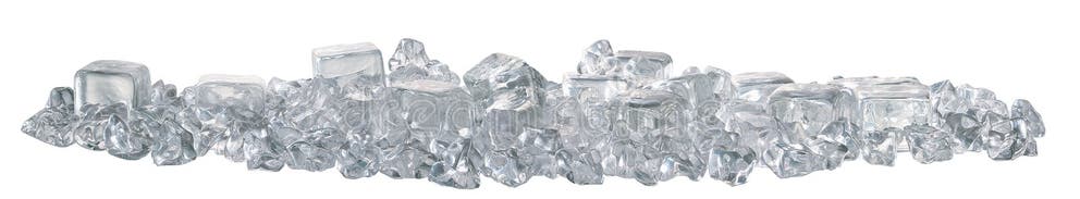 Side view of ice cubes stock image. Image of group, transparent - 9427641
