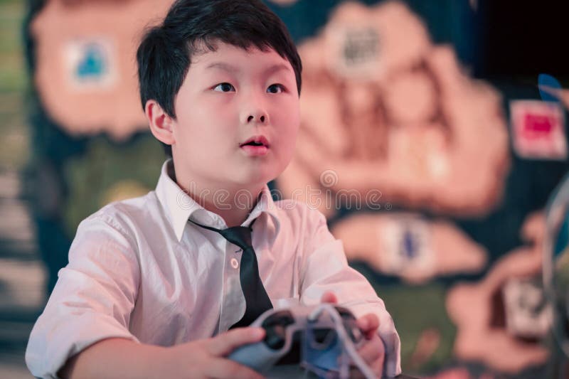 Stepping into the Game Zone: an Interactive Encounter Stock Image ...