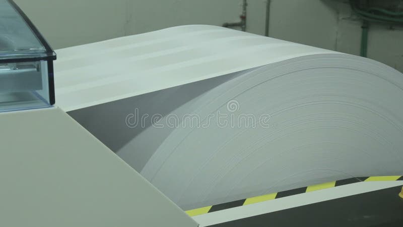 Paper Feed Printing Press stock footage. Video of 2022 - 289342760