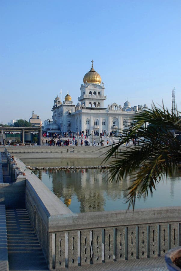 Side View of the Main Gurudwara Sikh Temple in India. Stock Image ...