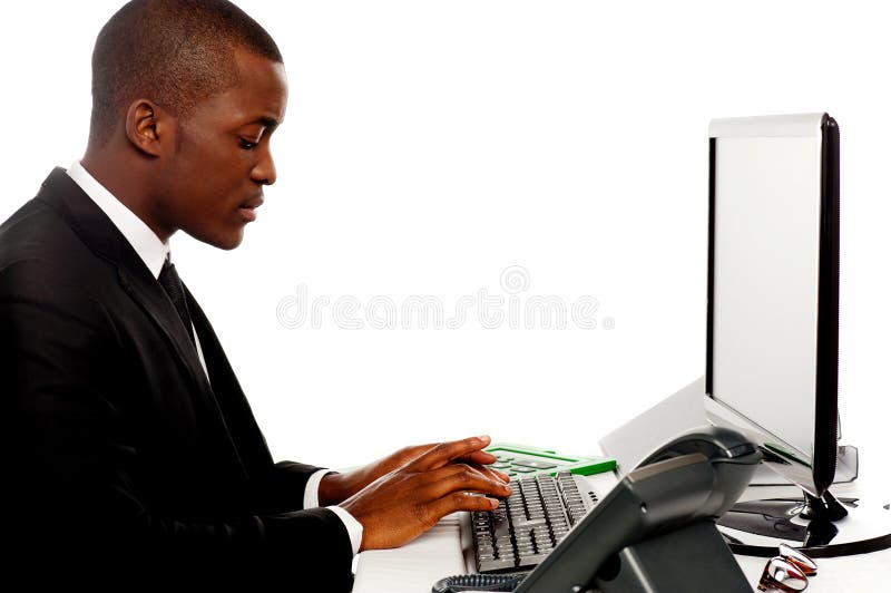 Male Secretary Taking Down Notes from Boss Stock Photo - Image of ...