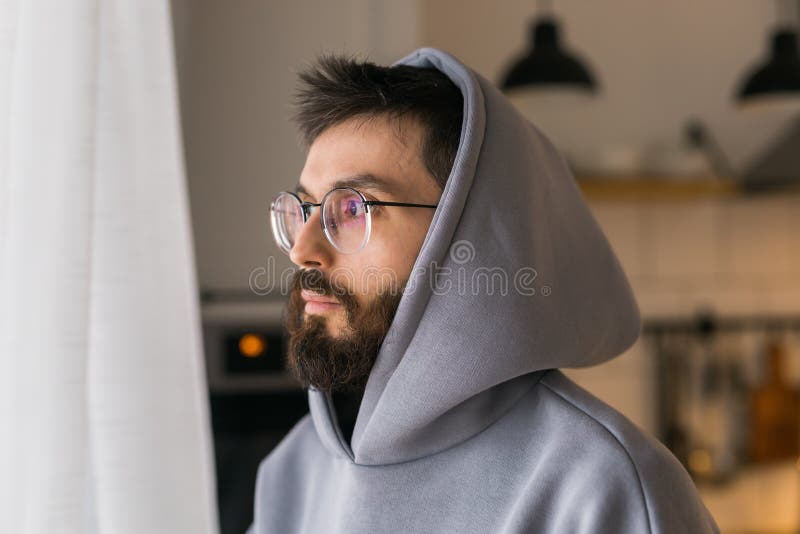 Man Longing Looking Window Stock Photos - Free & Royalty-Free Stock ...