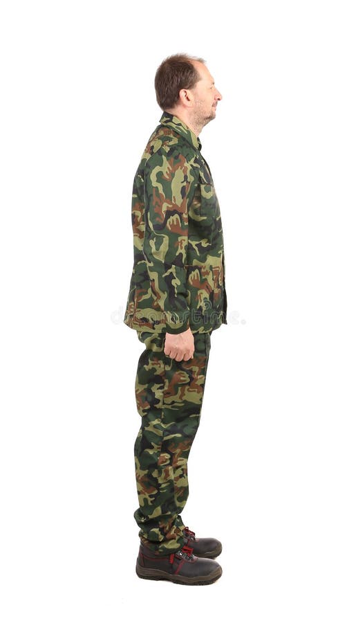 Back View Man Military Suit Stock Photos - Free & Royalty-Free Stock ...